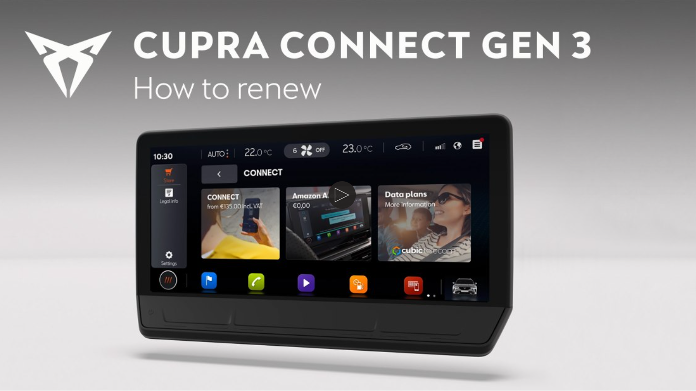 Cupra Formentor Software Update 2022